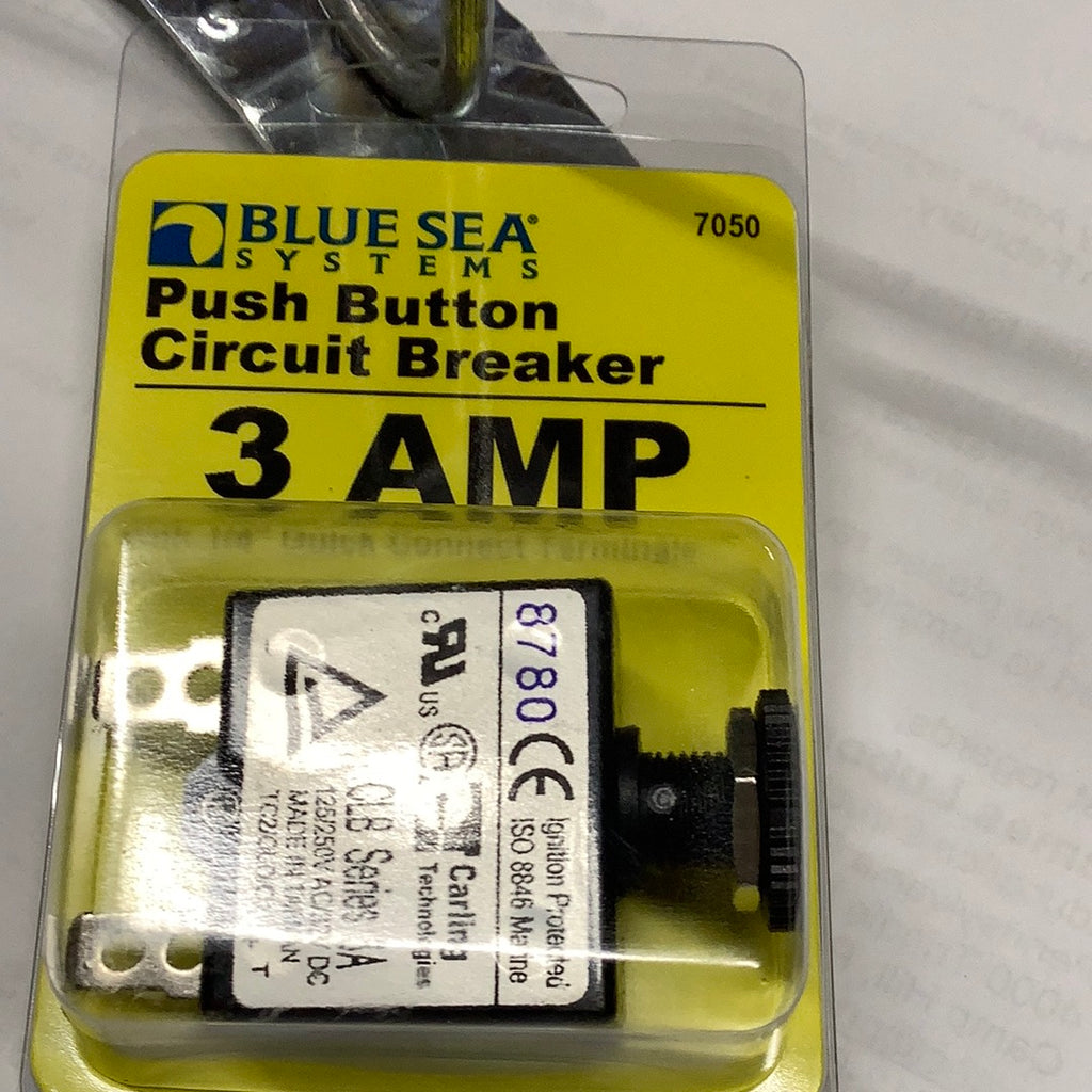 Quick Control: 3 Amp Push Button Breaker – Holly Acres Marine, INC.