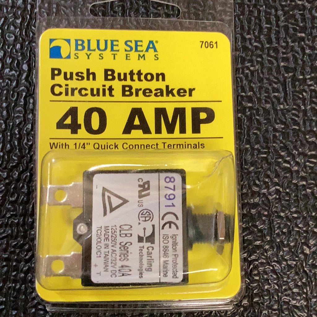 40 Amp Push Button Breaker: Quick and Reliable Circuit Control – Holly ...