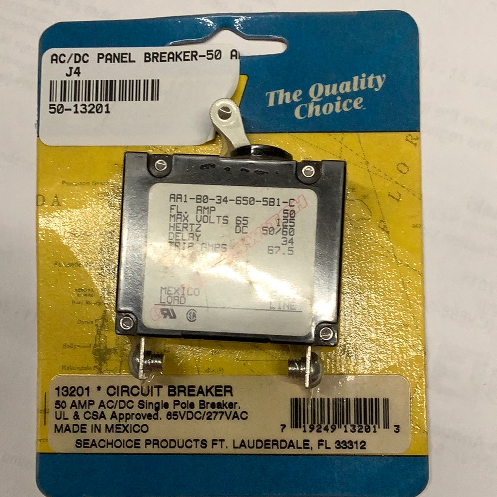 High-Capacity Circuit Protection: 50 Amp AC/DC Panel Breaker – Holly ...