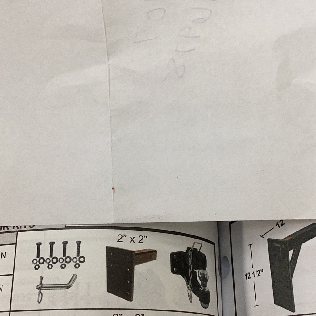 2-5/16 Inch Pintle Kit: Robust Towing Solution 13,000 GVW. Max Tongue ...